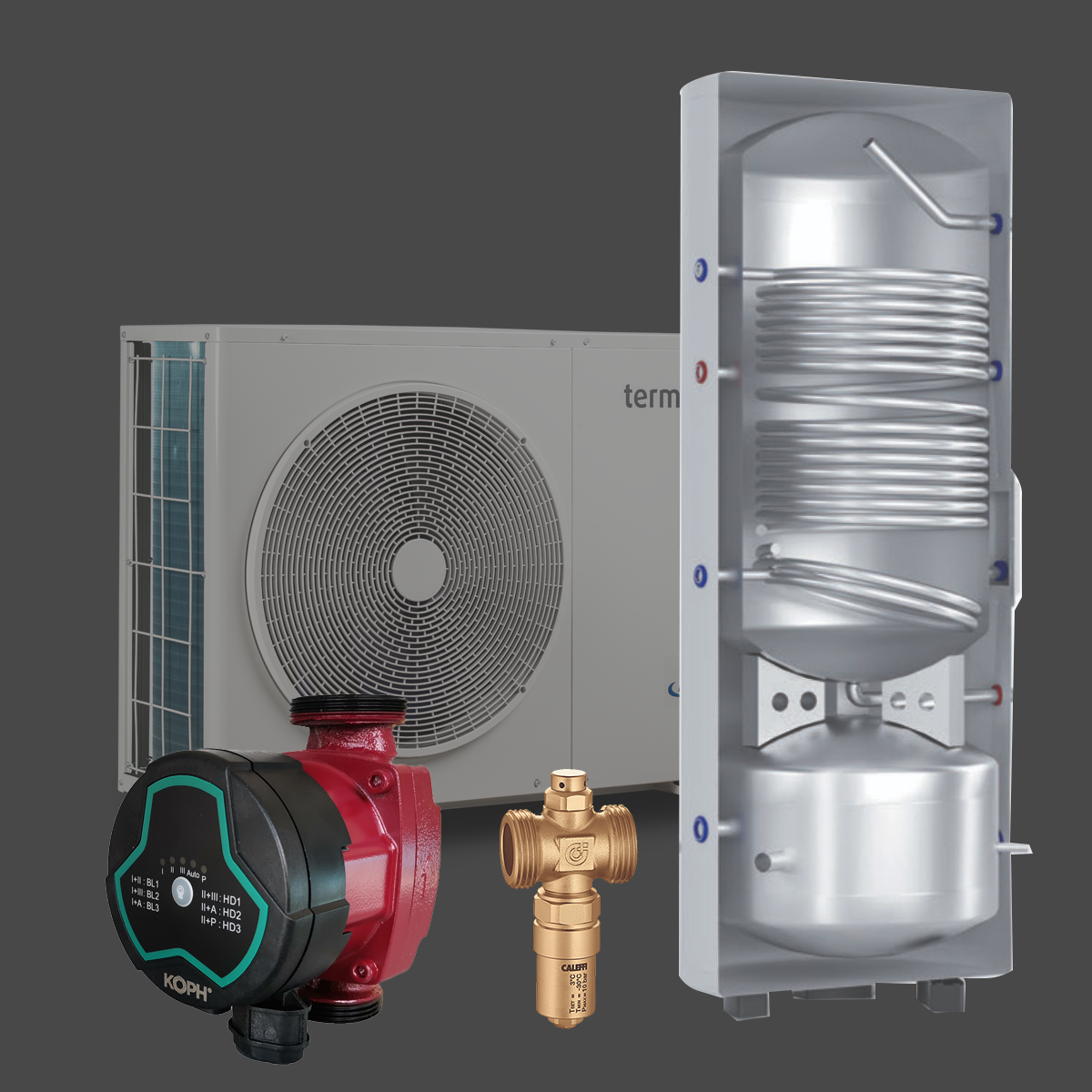 Accesorii Pompe caldura – Termax